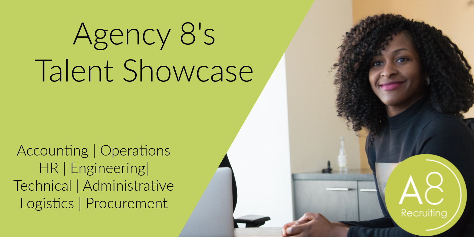 Talent Showcase- May - Agency 8